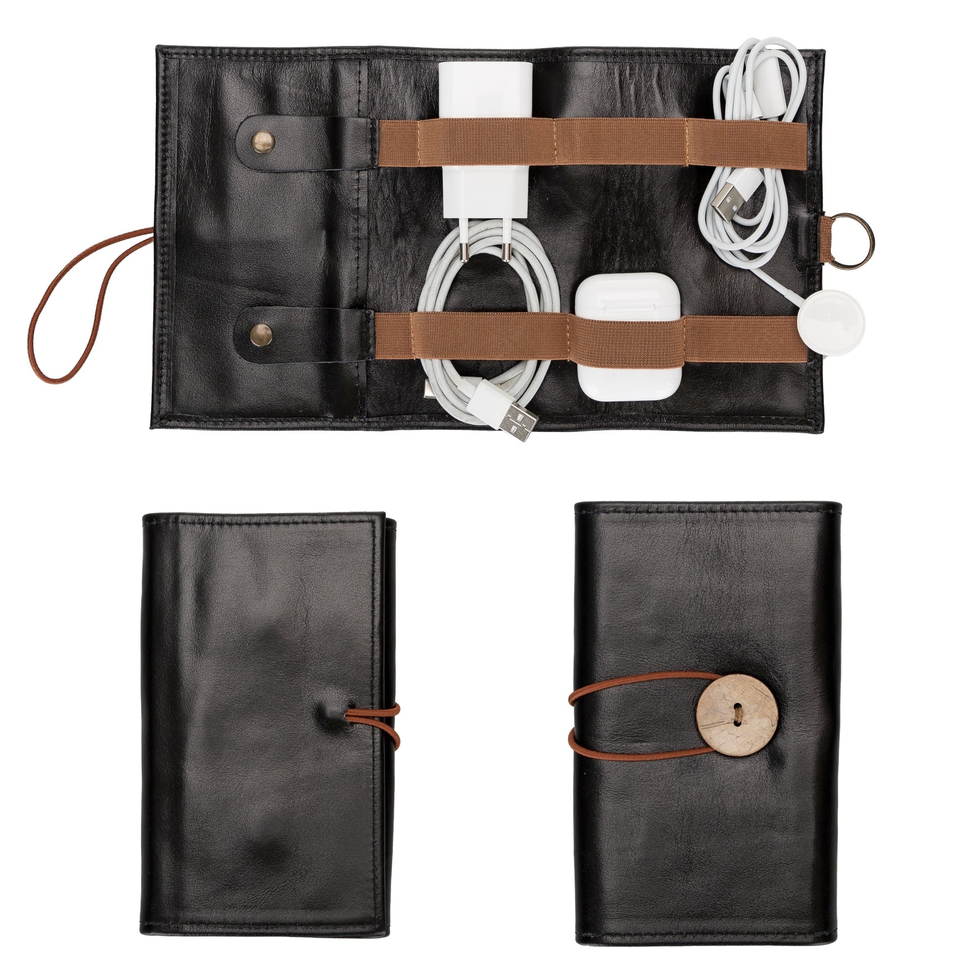 Salida Travel Pouch and Premium Leather Cable Organizer – JBH- Jones ...